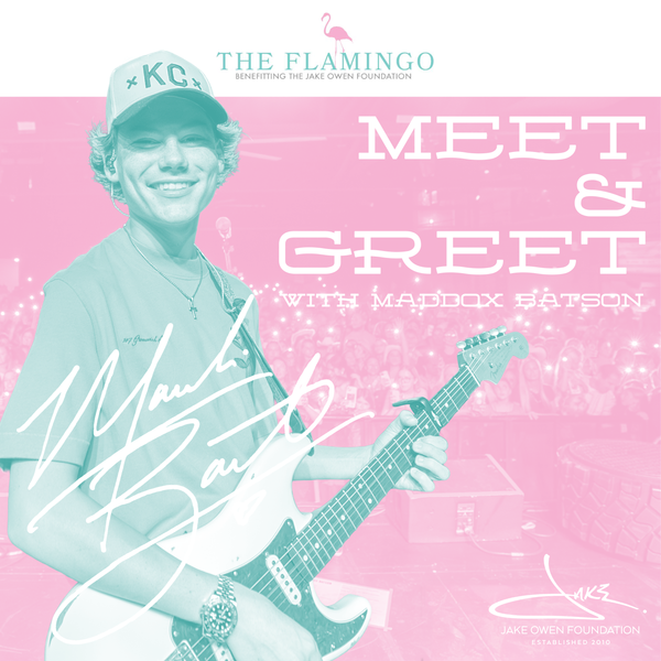 Maddox Batson - Jake Owen Foundation Meet & Greet (11/15) – Maddox ...
